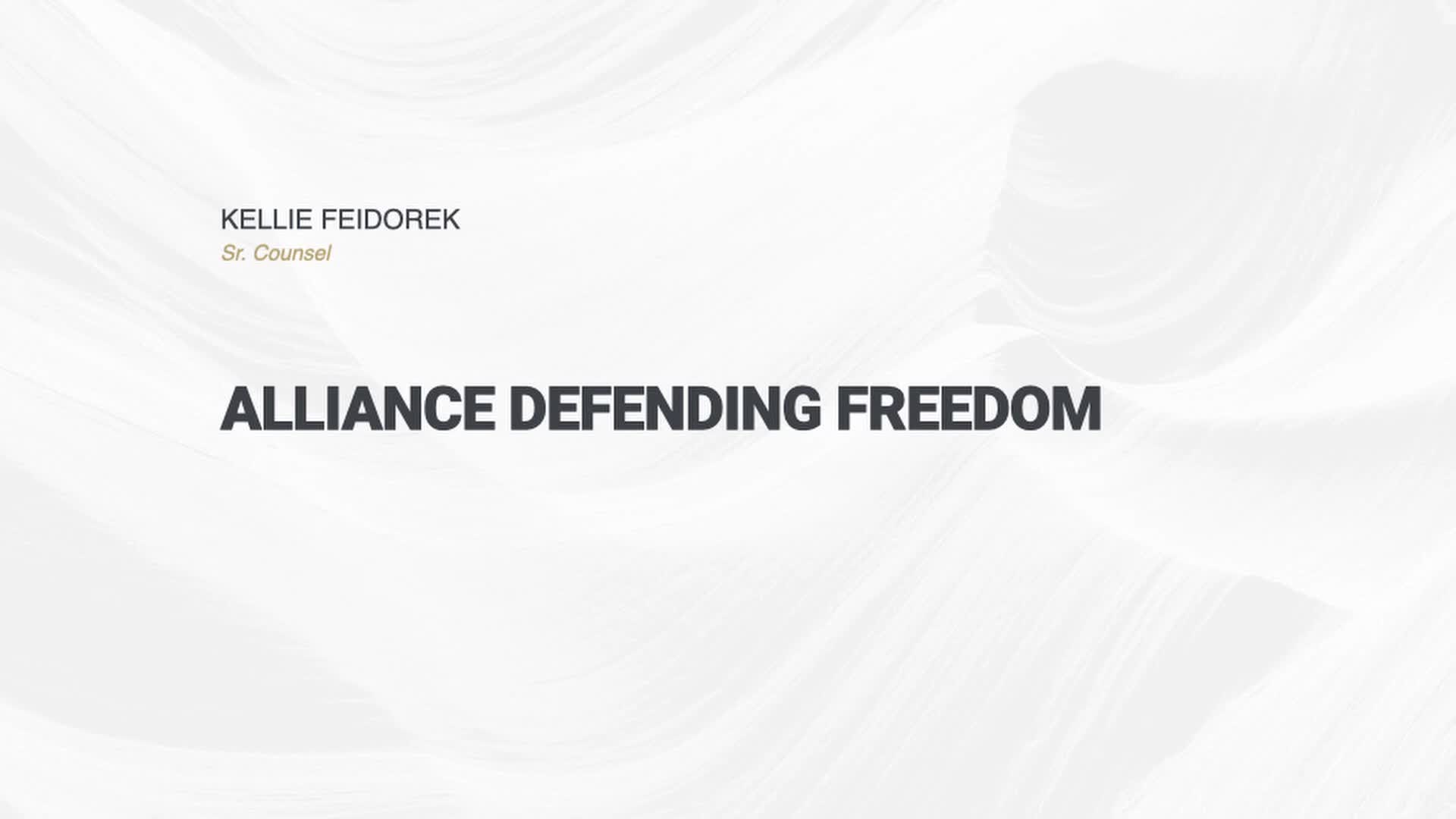 Alliance Defending Freedom C12 